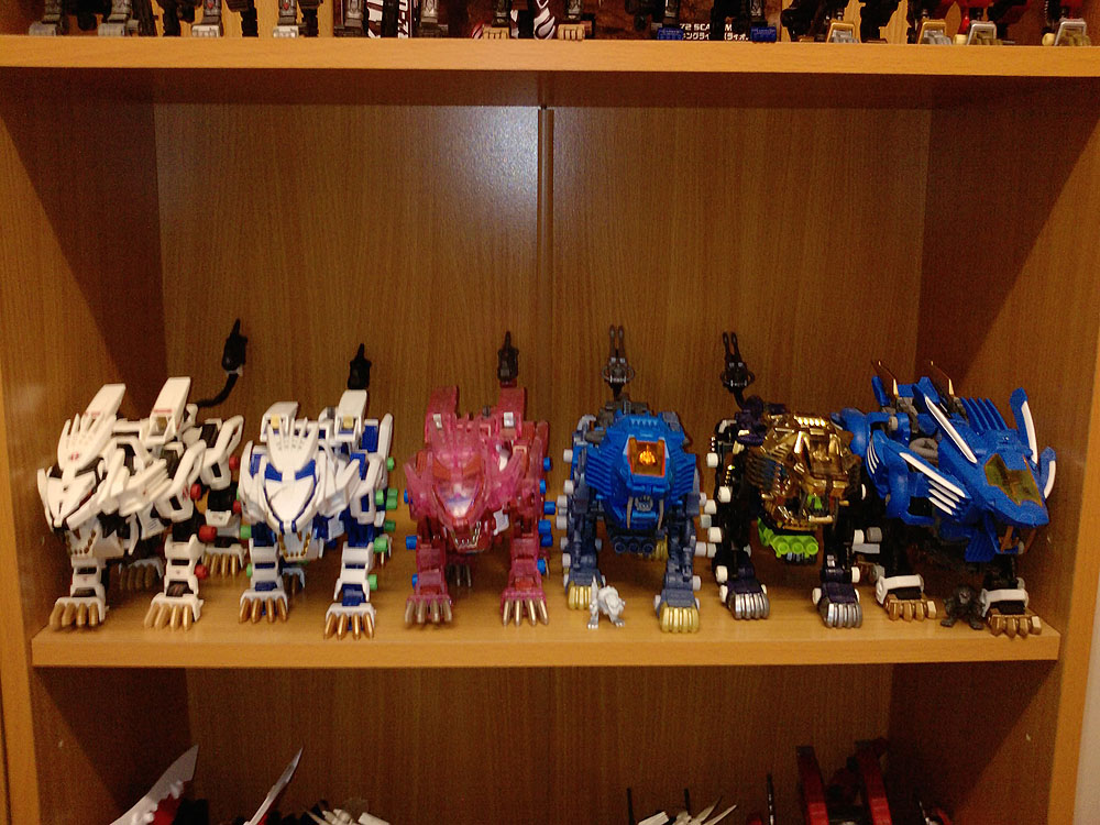 Zoids Liger Zero Transformations